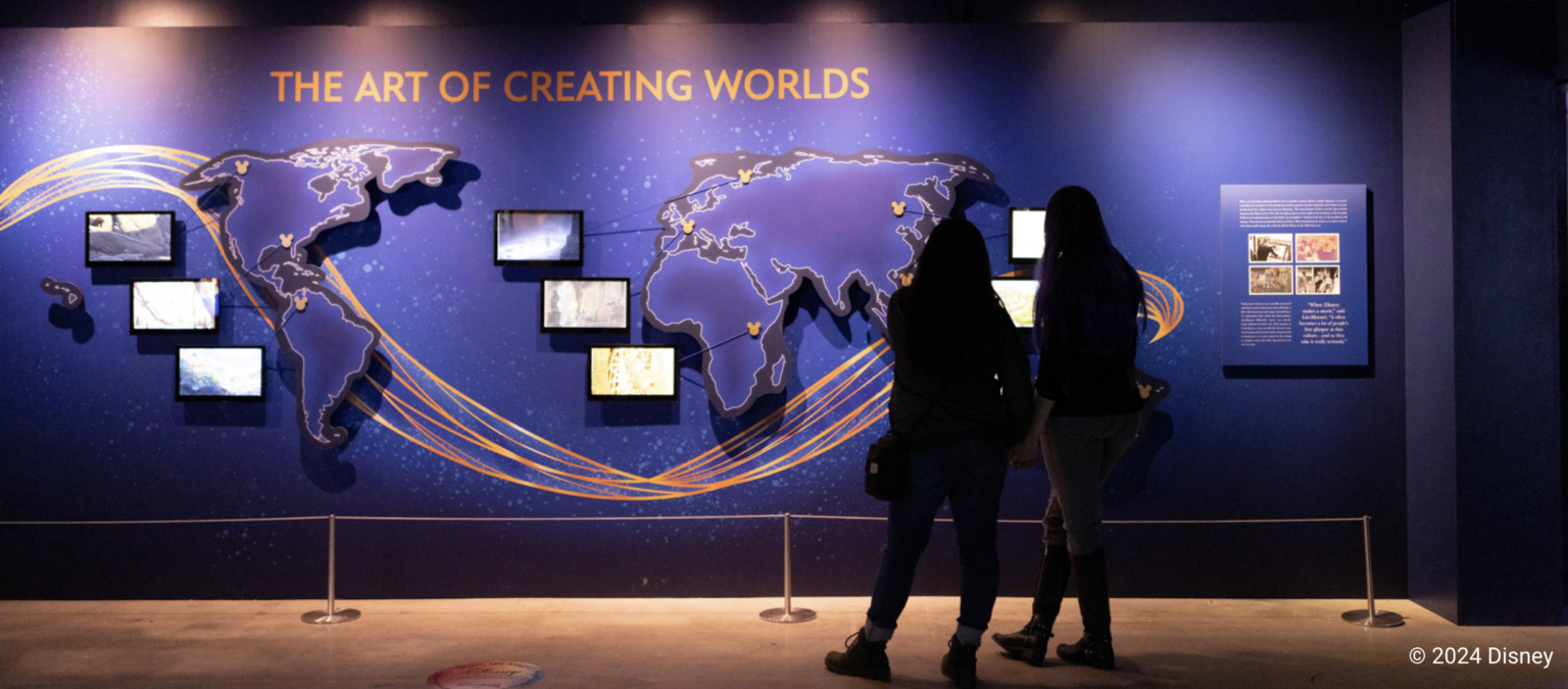 Immersive Disney Animation, step inside the songs and movies